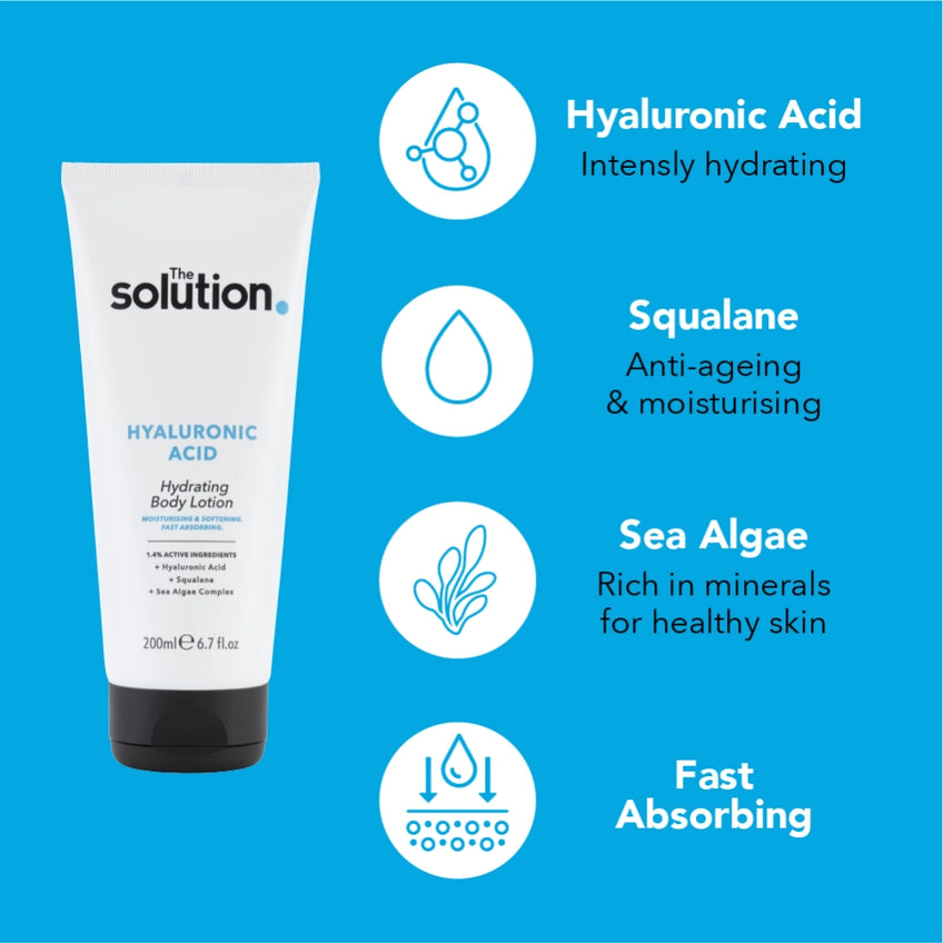 The Solution Hyaluronic Acid Hydrating Body Lotion - Alcedrix