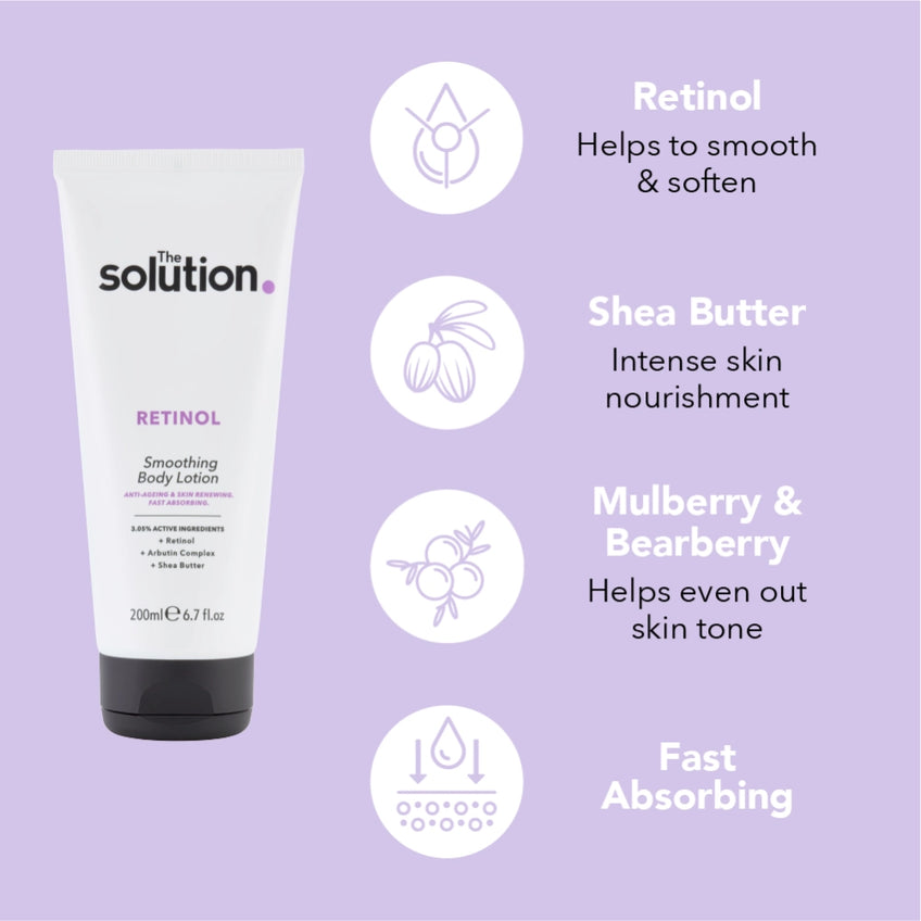 The Solution Retinol Smoothing Body Lotion - Alcedrix