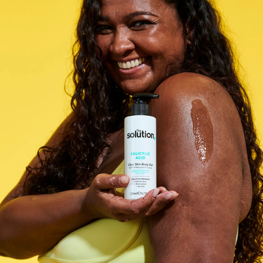 The Solution Salicylic Acid Clear Skin Body Gel - Alcedrix