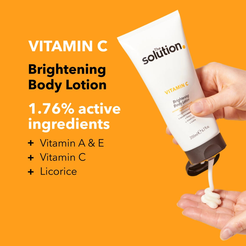 The Solution Vitamin C Brightening Body Lotion - Alcedrix