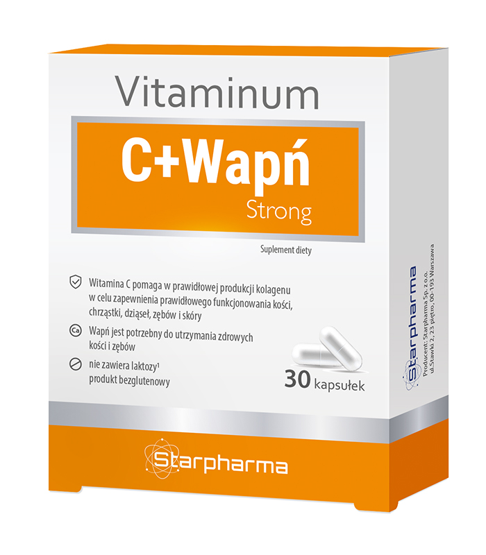 Vitaminum C + Kalcium Strong - Alcedrix